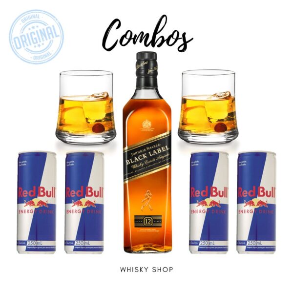 Combo – Whisky Johnnie Walker Black Label – Whisky Shop – Delivery